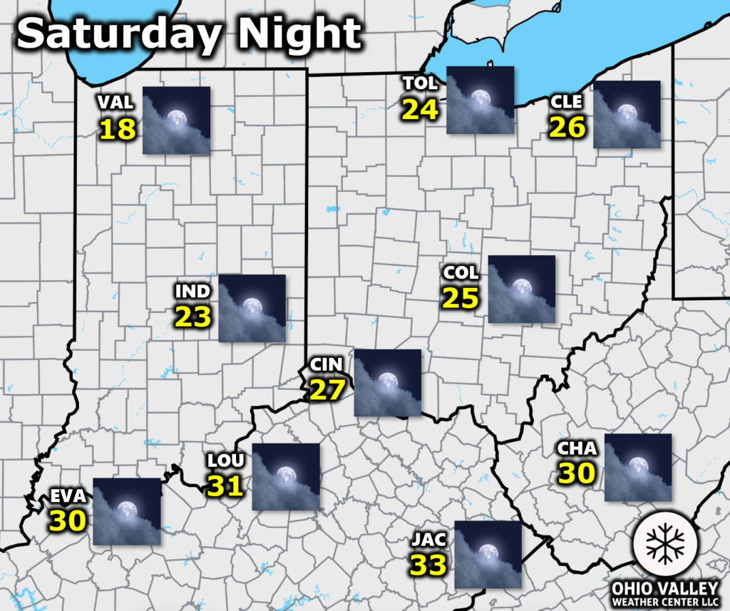 Saturday Night's Forecast - Ohio Valley Weather Center