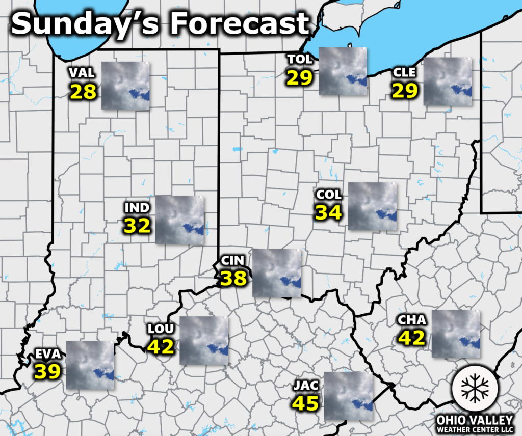 Sunday's Forecast - Ohio Valley Weather Center